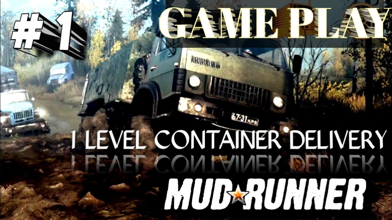 MUD RUNNER gameplay video 1 level - YouTube