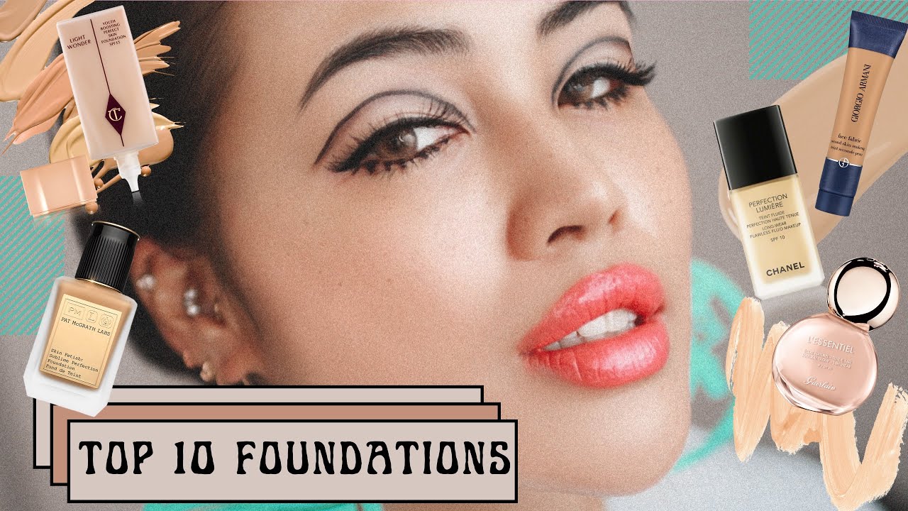 My Top 10 Foundations! - YouTube