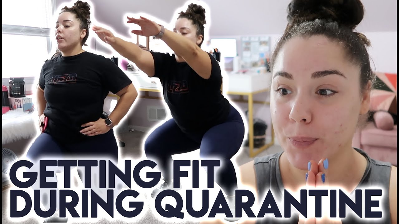 Doing At Home Workouts Everyday For A Week During Quarantine 🙄 - YouTube