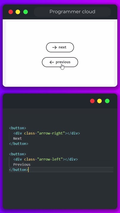 🎯 Create Cool Buttons With Arrow Animation in HTML CSS - YouTube