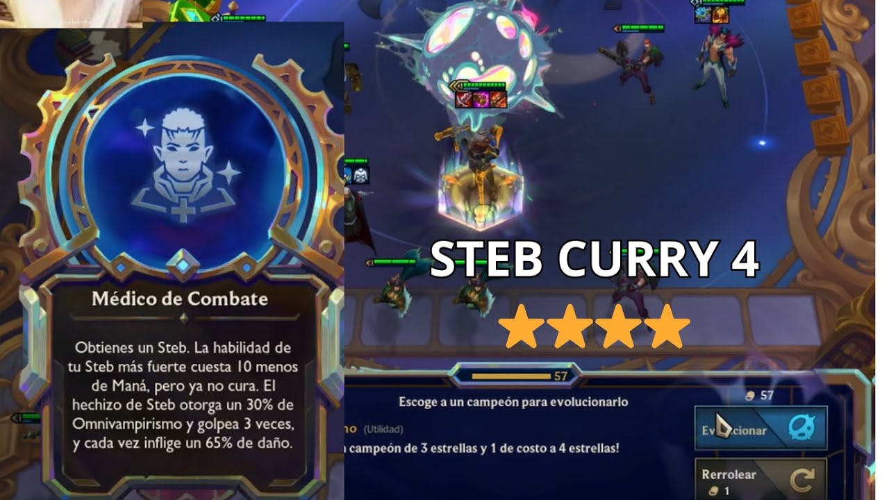 STEB CURRY ⭐⭐⭐⭐ // Jugando el AUMENTO de HEROE de STEB en el set 13 de ...