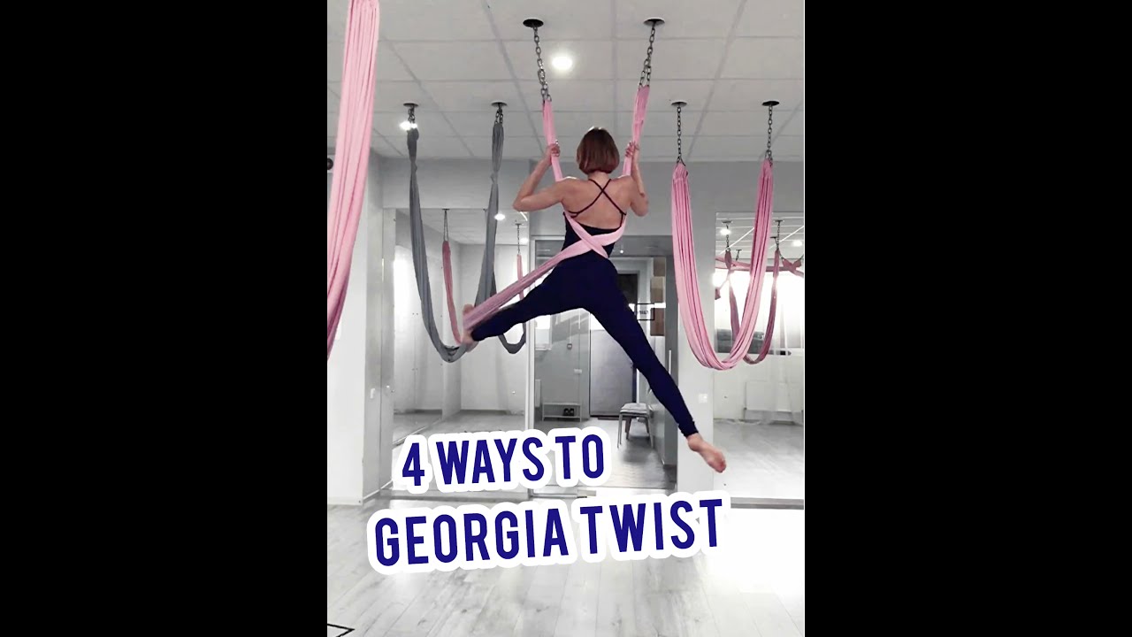 Four ways to Georgia twist (cross back straddle) - YouTube