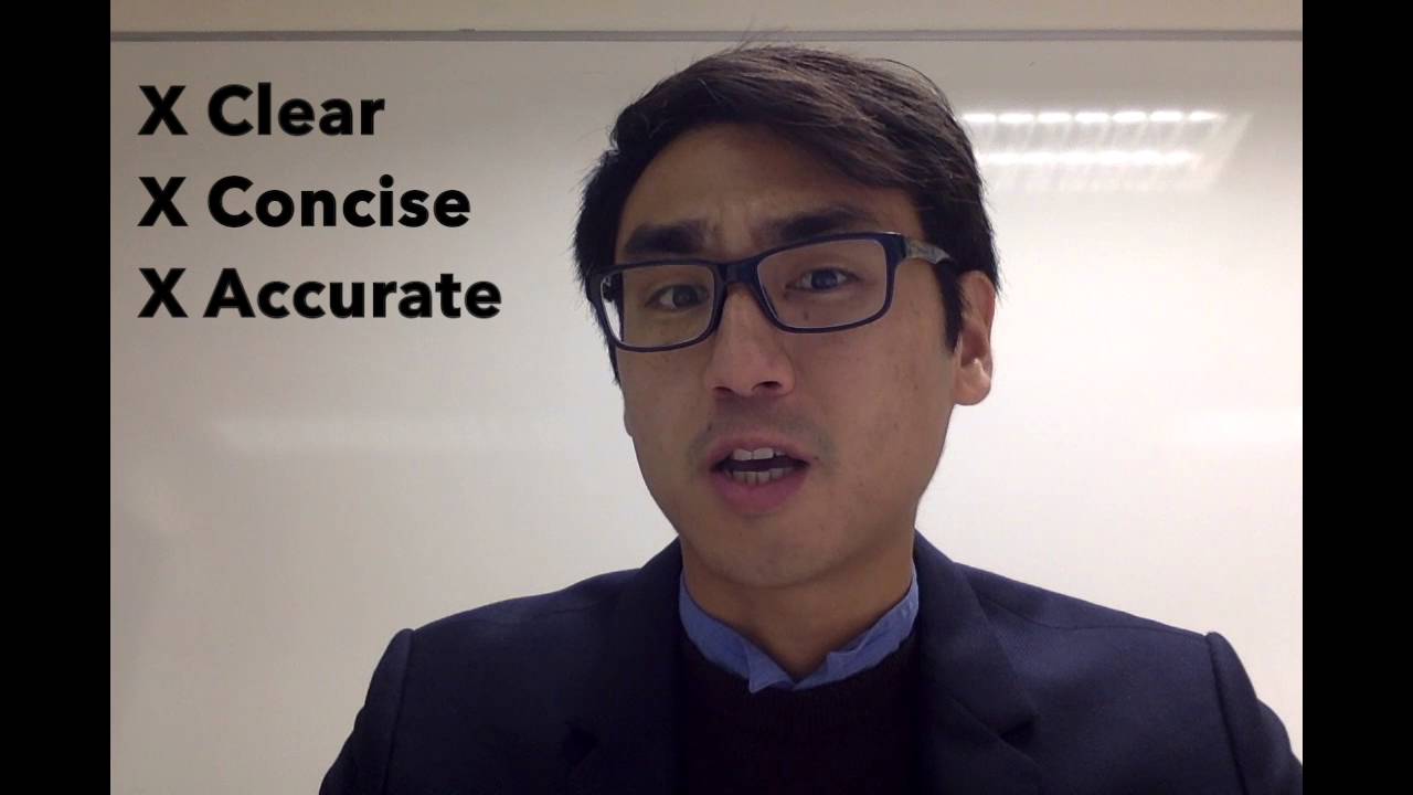 Email: Creating a Clear, Concise and Accurate Message - YouTube