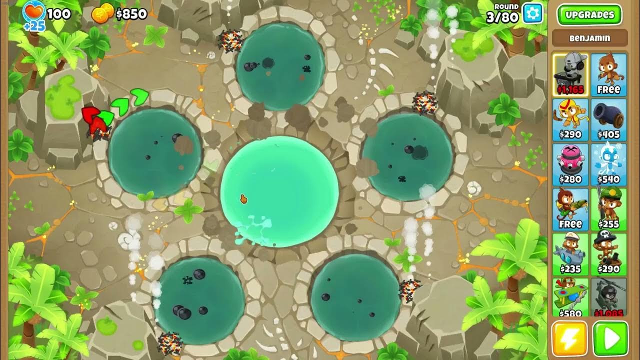 Bloons TD 6 - Spa Pits Secret (Tar Pits) - YouTube