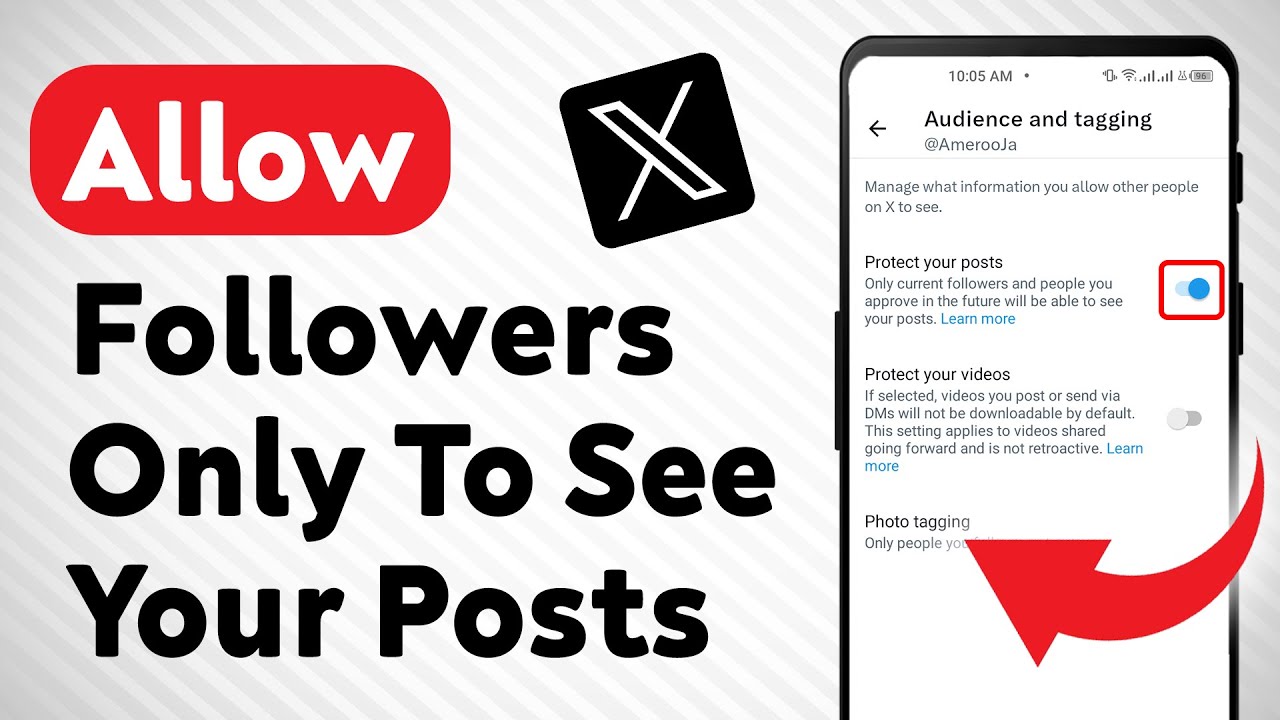How to Allow Only Followers To See Your Posts On X (Updated) - YouTube