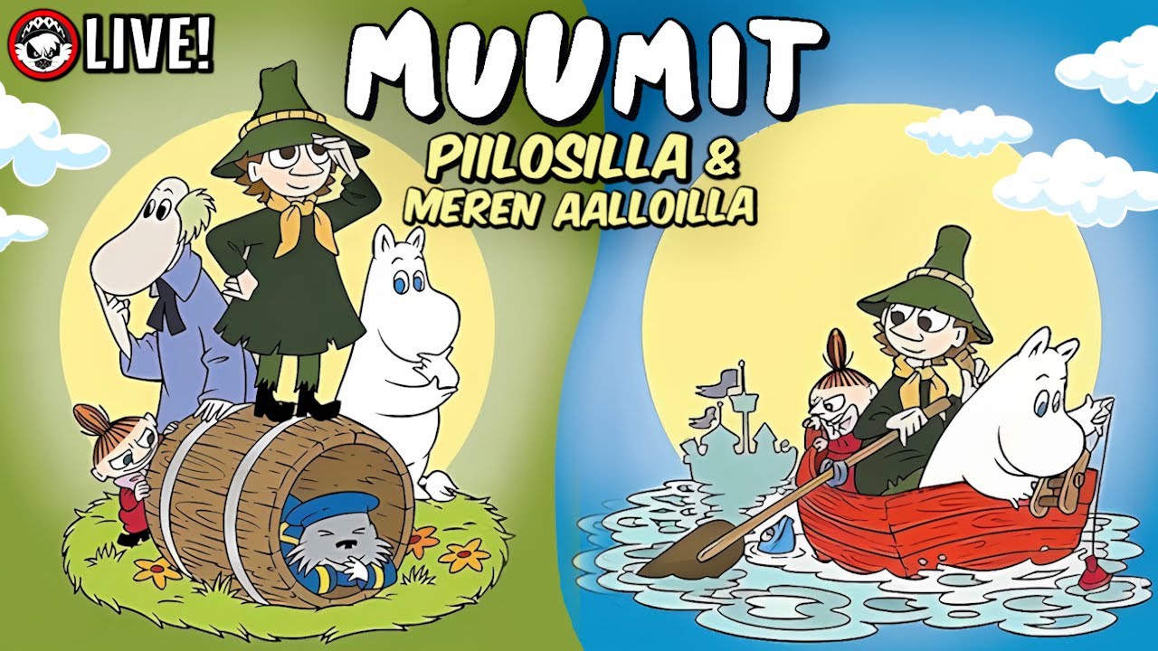 Muumit PIILOSILLA & MEREN AALLOILLA | Kuutti - YouTube