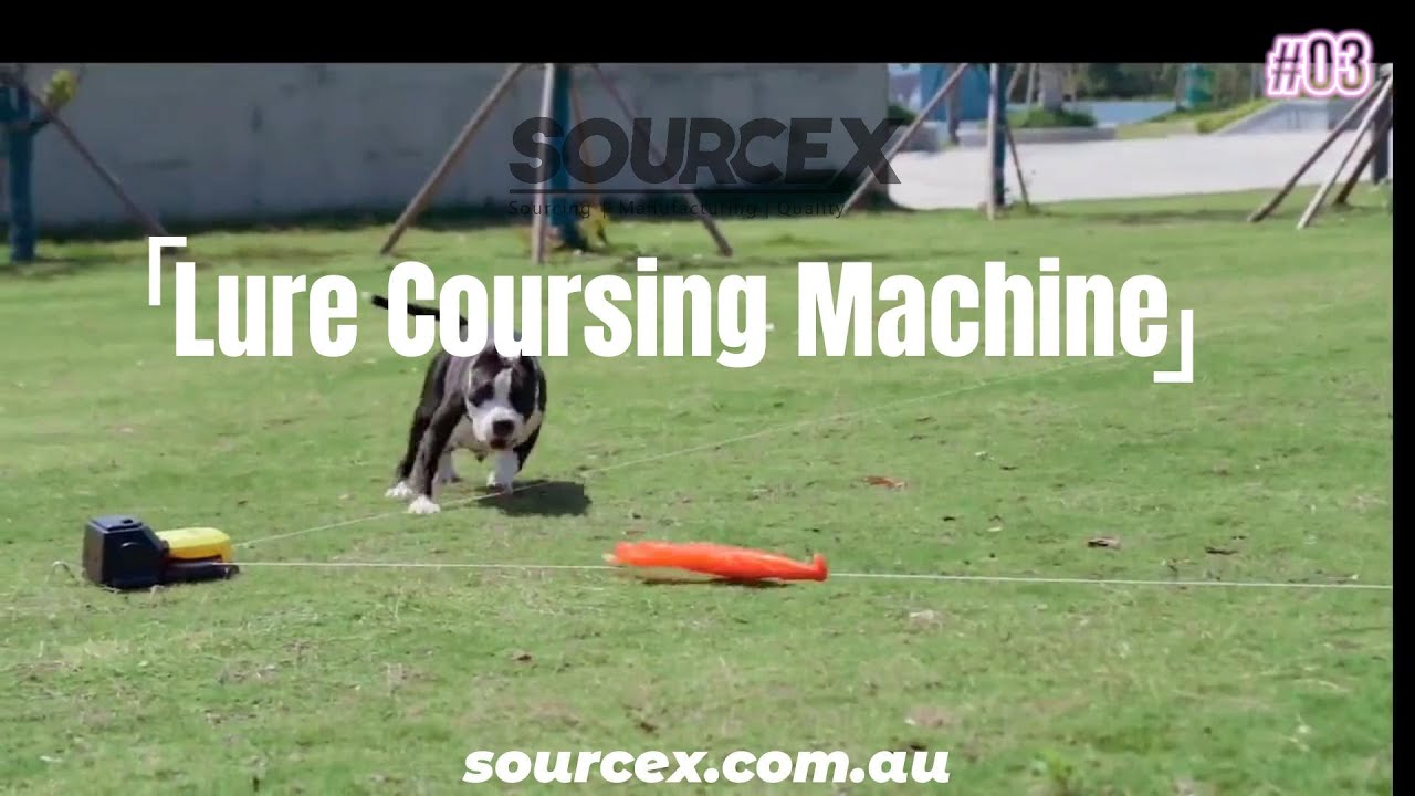 Lure Coursing Machine - YouTube