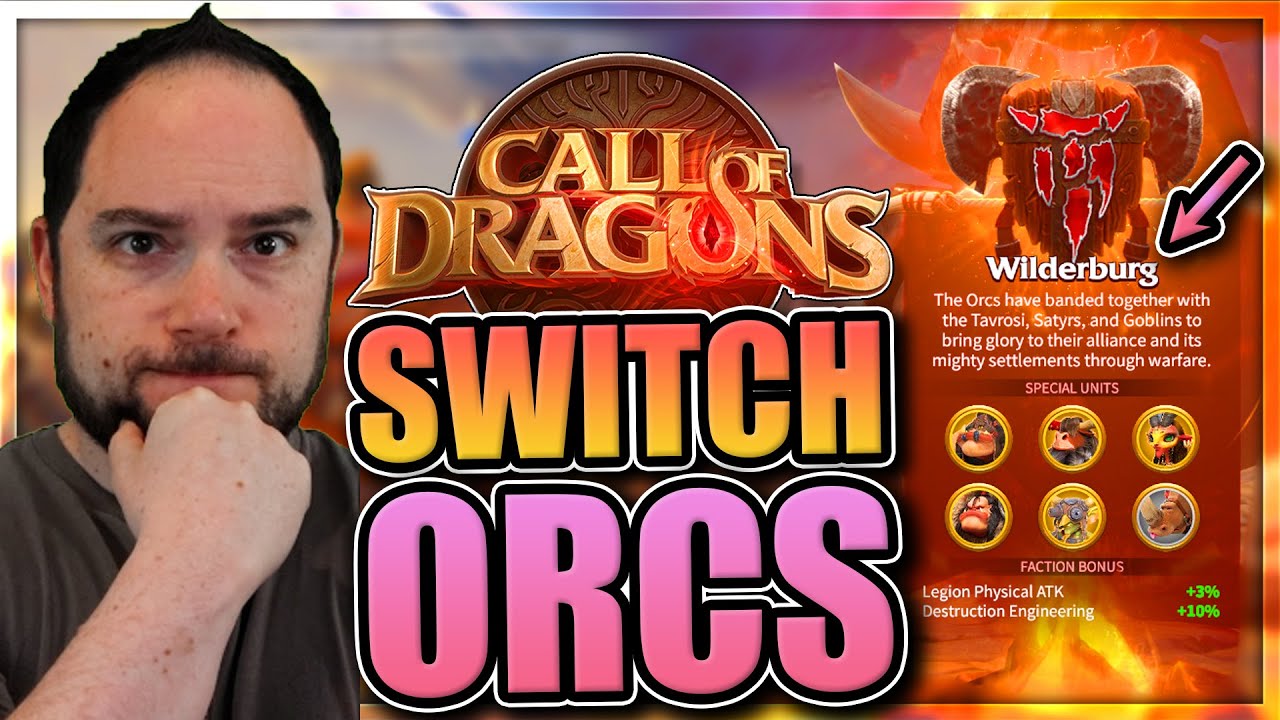 Switching to Wilderburg in Call of Dragons - YouTube