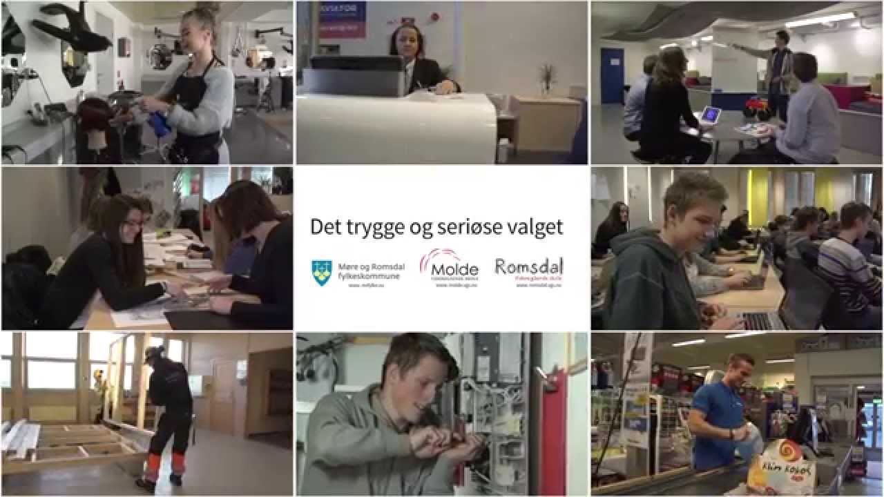Introduksjon til Molde vgs og Romsdal vgs - YouTube