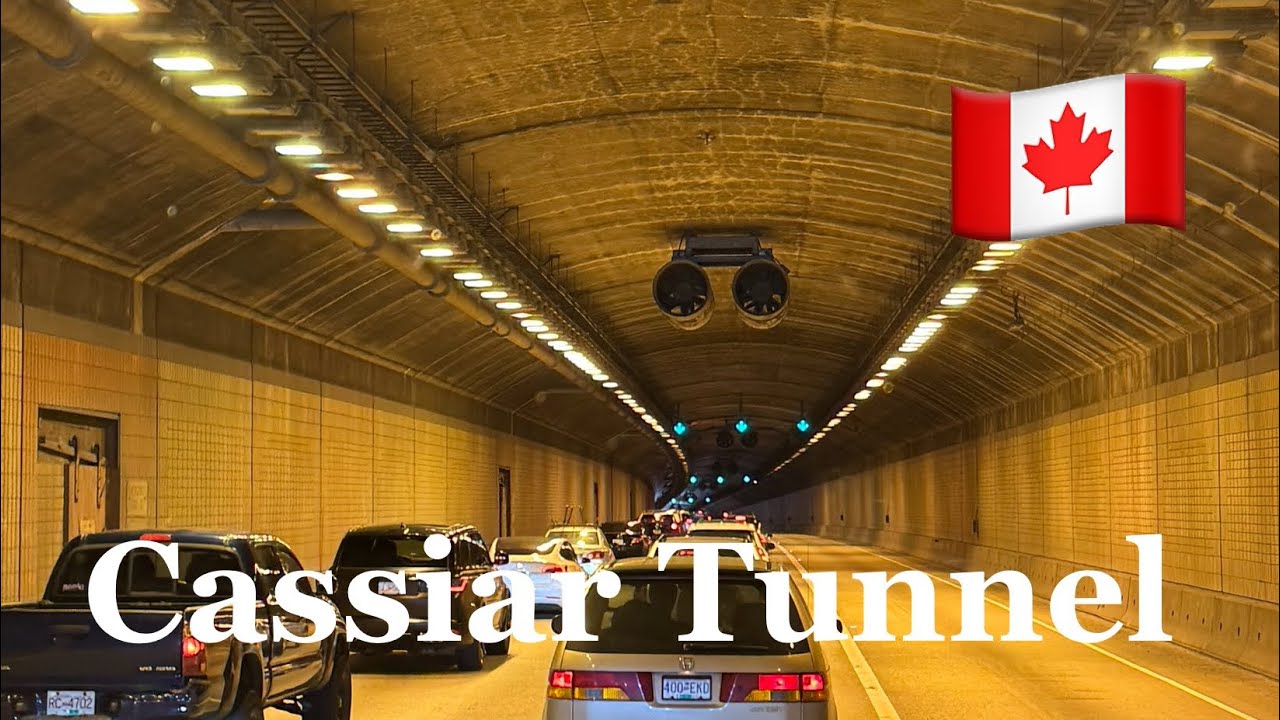 Drive BC 🇨🇦: Cassiar Tunnel, Vancouver - Esplanade, North Vancouver ...