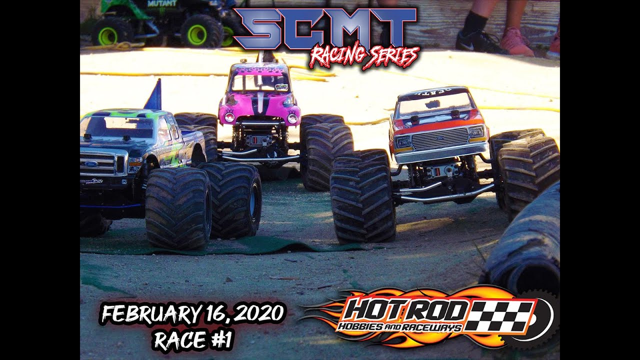 So Cal Monster Trucks, Bracket 1 from Race 1 Of the 2020 Series Opener ...