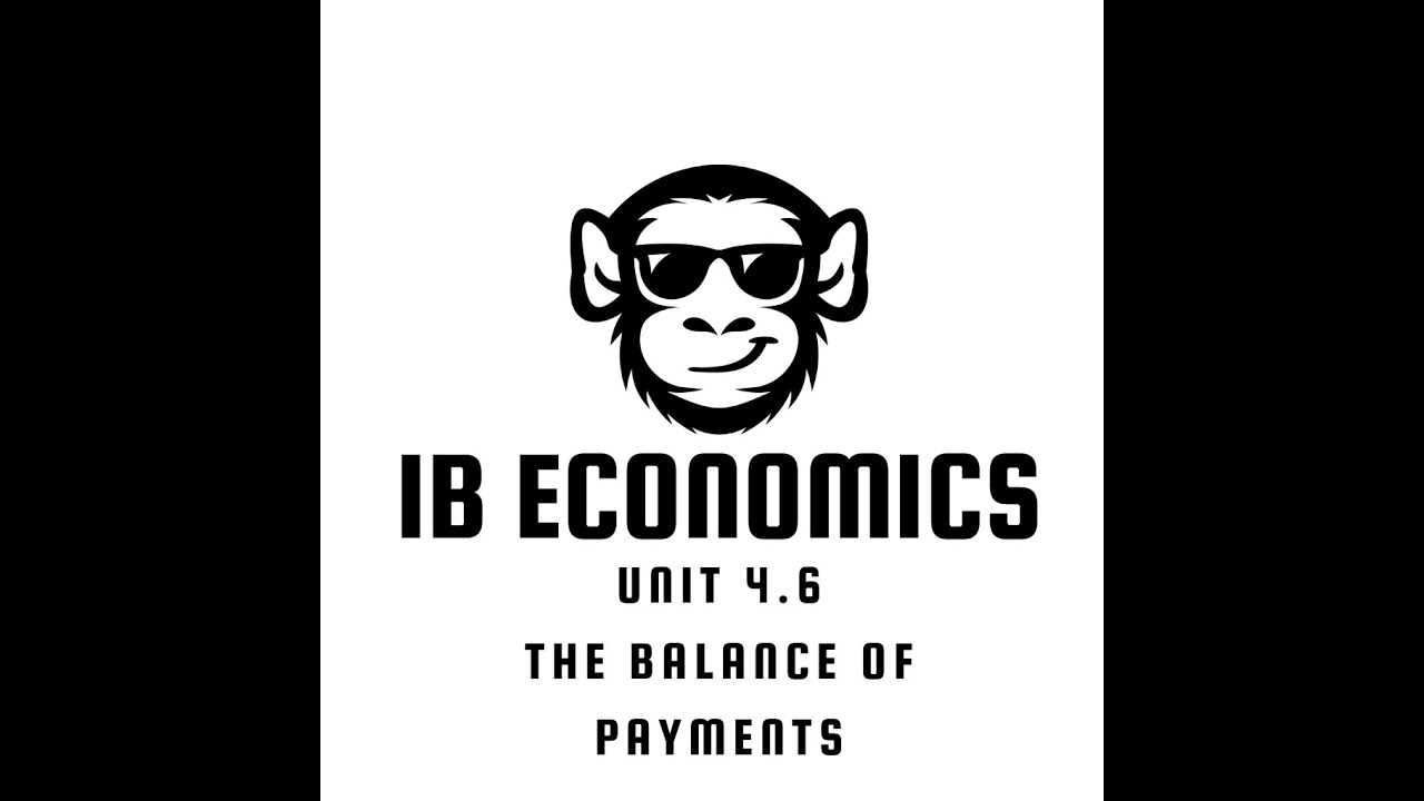 IB Economics Unit 4.6 The Balance of Payments - YouTube