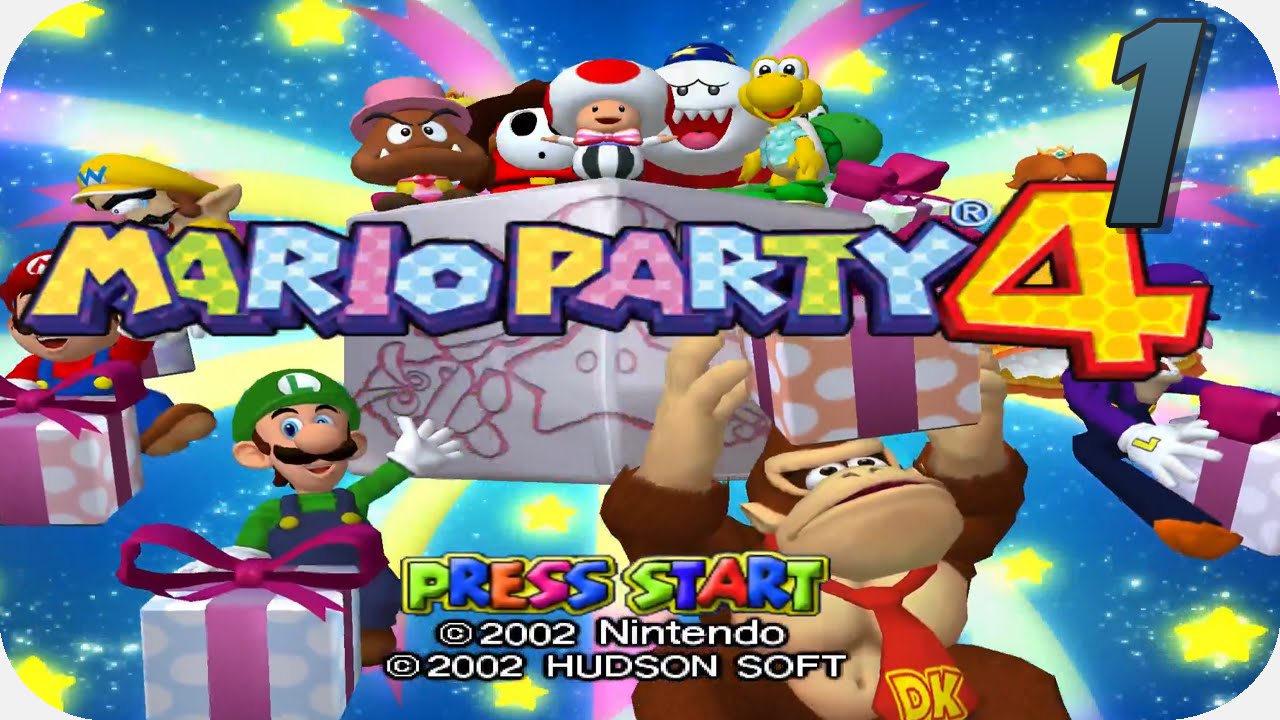 Mario Party 4 (Part 1/4) - Mario Party Marathon - YouTube