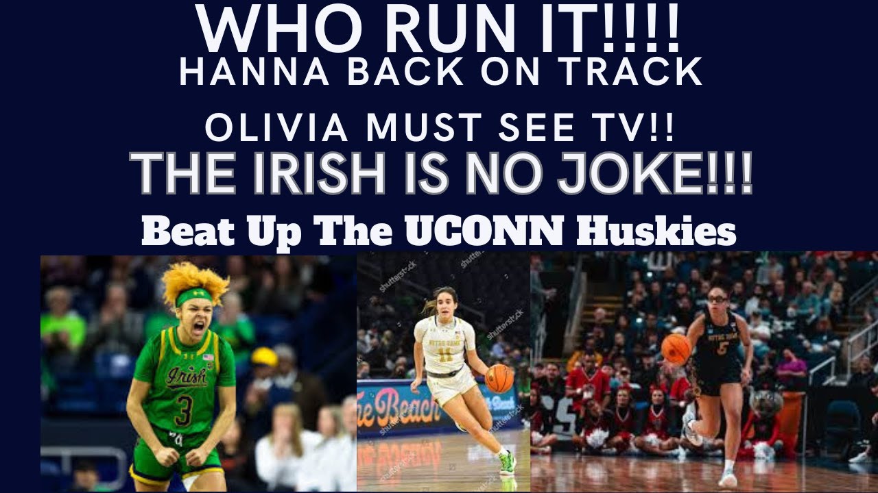 Notre Dame Irish Beat Down UConn Huskies - YouTube