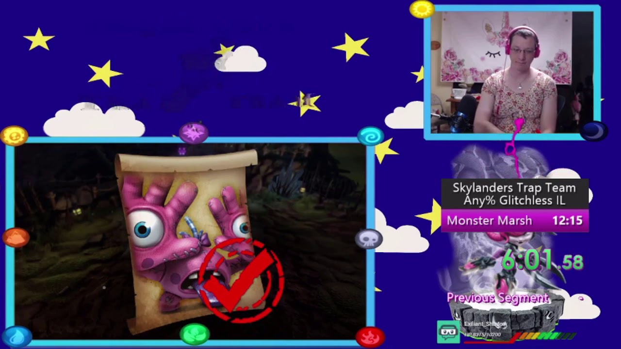 Skylanders Trap Team Monster Marsh Any% Glitchless IL Speedrun in 08:11 ...