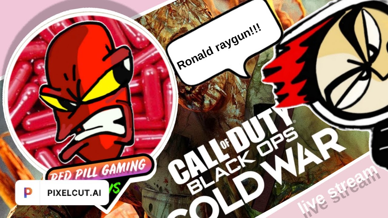 RED PILL GAMING PLAYS wit Rage cALL OF DUT cOLD wAR ZOMBIES PS5 Live ...