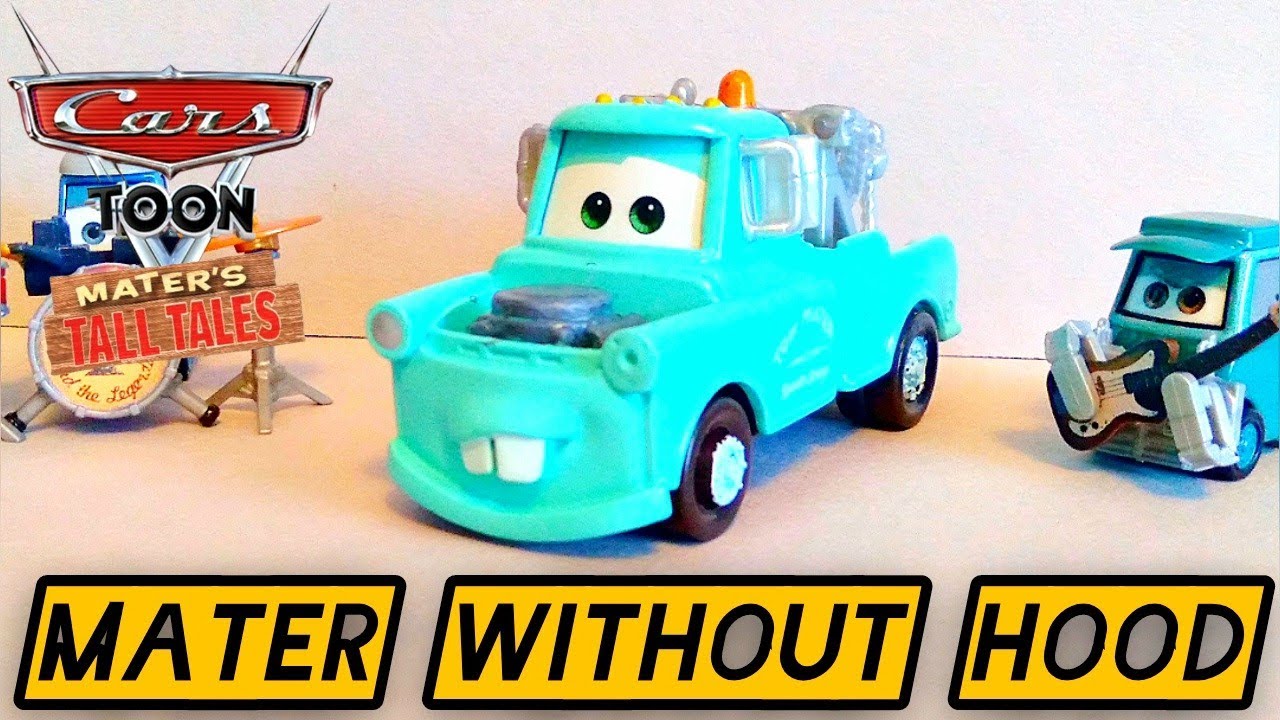 Disney Pixar Cars Toons | Brand New Mater Without Hood Diecast Review ...
