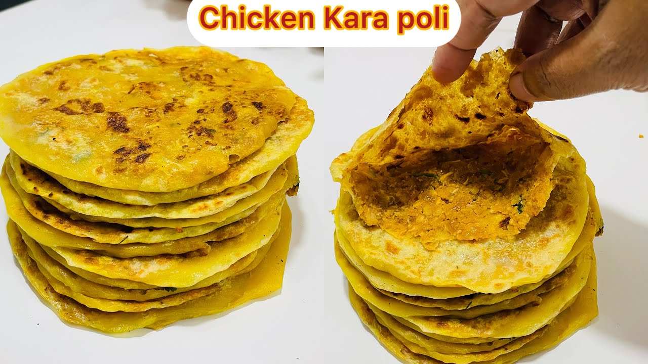 Spicy Chicken Khara Poli Recipe | Masala Poli Recipe by Muno’s Kitchen ...