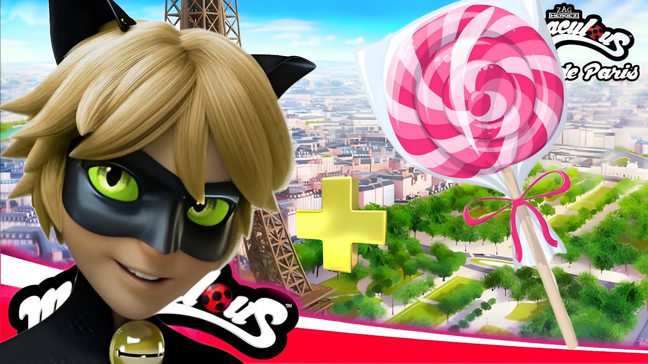 MIRACULOS THE CAT NOIR STICK LOLLIPOP 🍭 MODE - YouTube