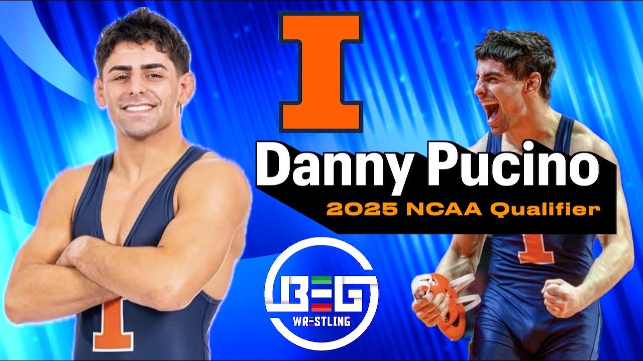 Danny Pucino 2025 NCAA Qualifier 141lb - YouTube