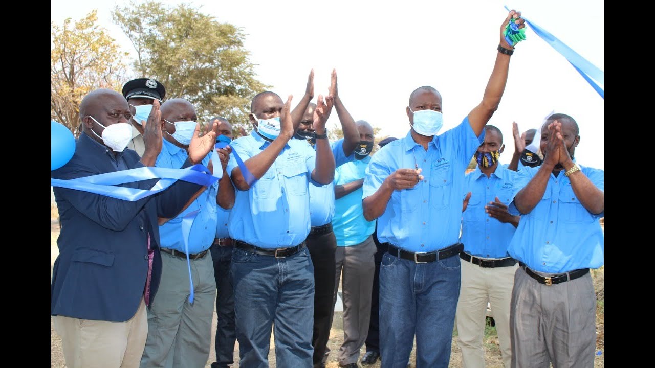 Mulonga Water launches multi million water project in Chingola - YouTube
