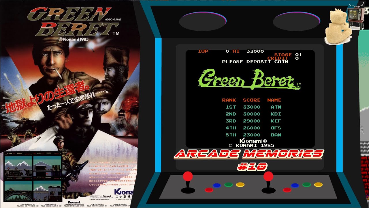 Arcade memories #10 Green Beret - YouTube