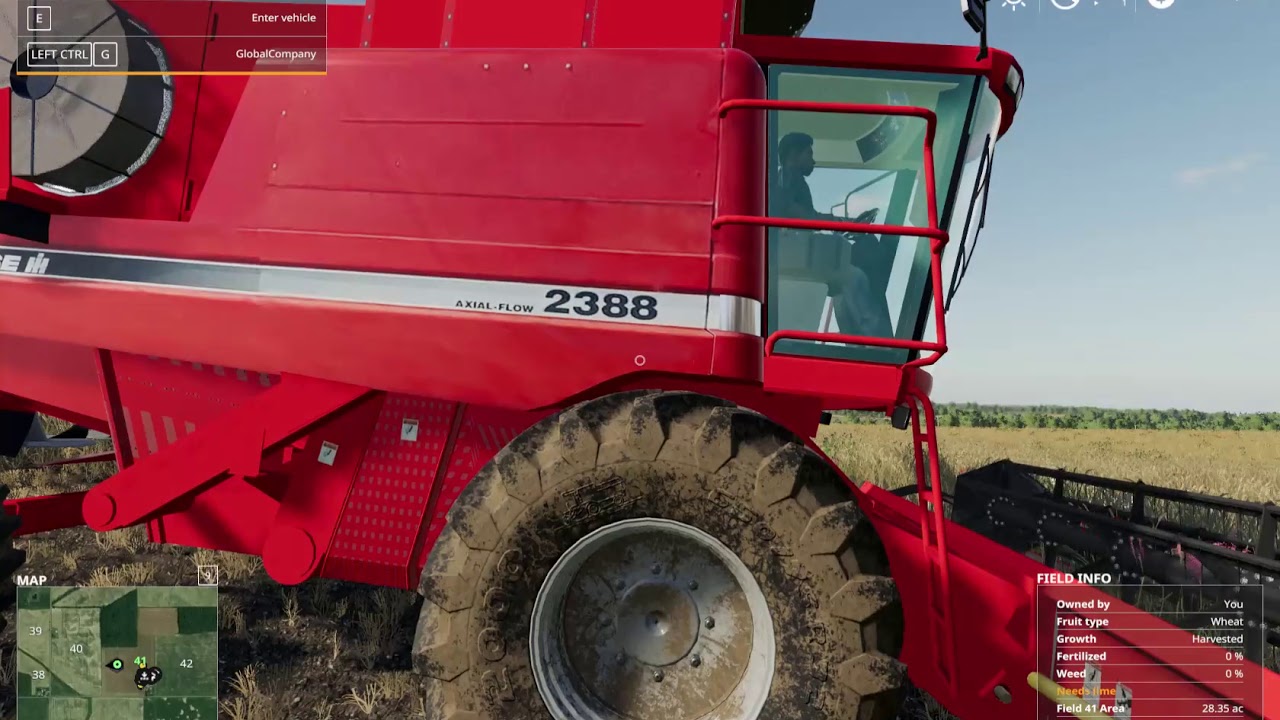 Seneca County V1.0 finish baling, testing 2388 and new header farming ...