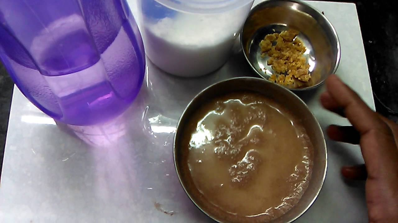 Ragi kool for baby(kelvaragu kool) in tamil - YouTube