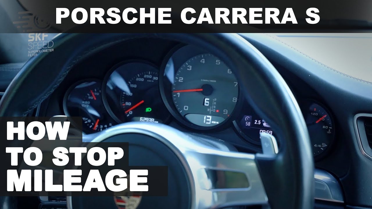 PORSCHE 911 CARRERA S | MILEAGESTOPPER - ODOMETER CORRECTION - MILEAGE ...
