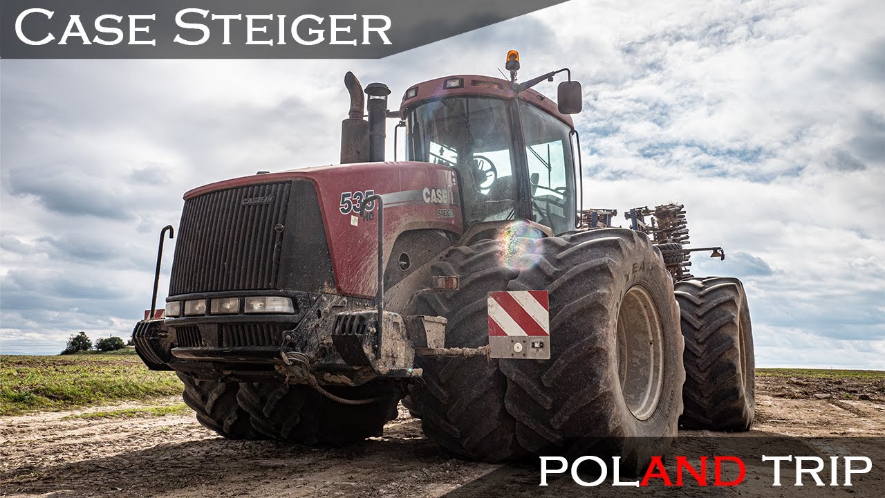 Case Steiger 535 - POWER SOUND - Poland Trip 🇵🇱 Agriculture Gemanyy ...