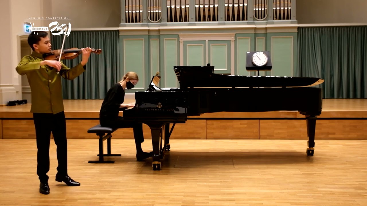 Raphael Nussbaumer - Menuhin Competition Richmond 2021, Junior First ...