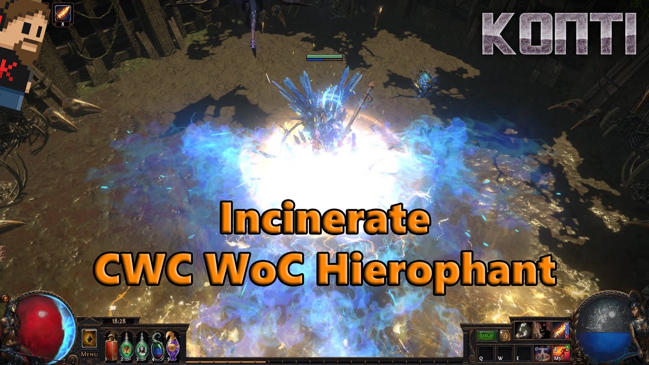 Path of Exile [3.13] - Incinerate CWC Wave of Conviction Hierophant ...