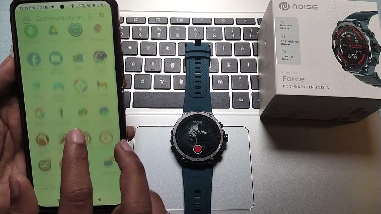 Noise smartwatch me Camera Shutter use kaise kare || How to Use Camera Shutter in Noise ...