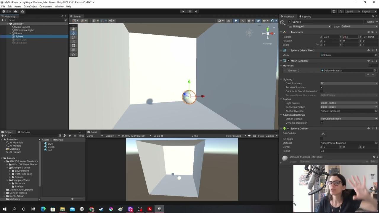 11 Iluminación baked pt1 - Curso Unity - OpenBootcamp - YouTube