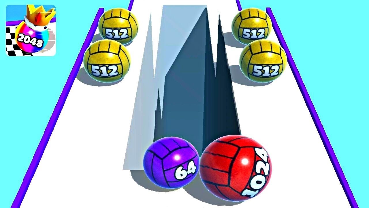 Ball Merge 2048 ! All Levels Gameplay (295-299) android, ios - YouTube