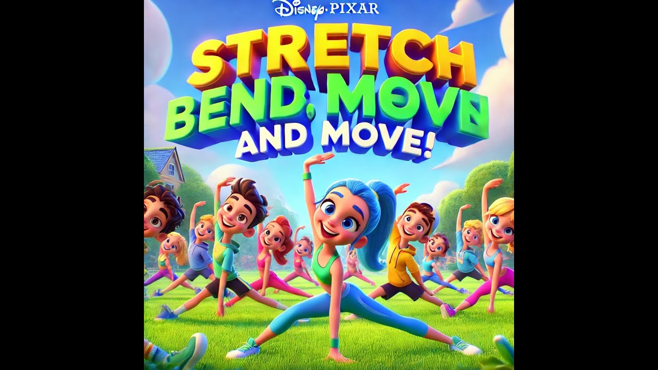 Stretch, Bend, and Move! 🤸‍♂️🏃| Fun Exercise Song for Kids! | Get ...