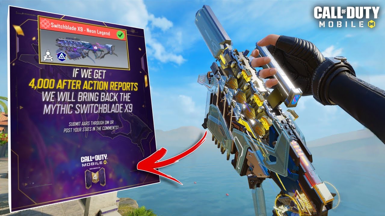 Finally CODM decided to bring back the most demanded mythic Switchblade ...