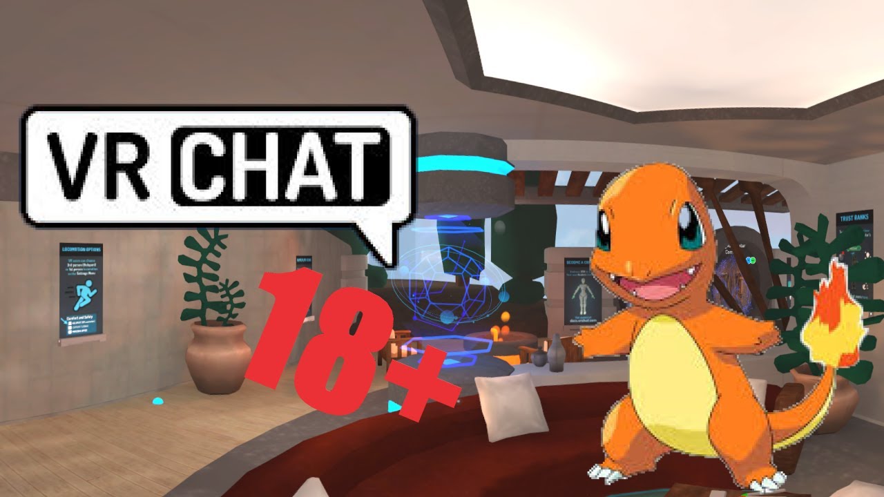 VR Chat Funny Moments - Charmander Plays VR Chat #1 - YouTube