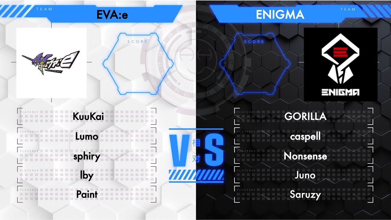 【VALORANT】AIM杯Vol.9 EVA:e vs ENIGMA - YouTube