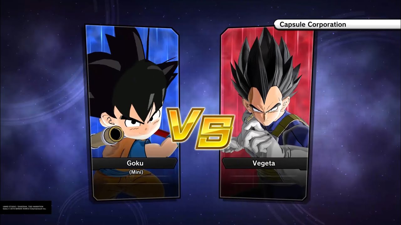 Goku (Mini) VS Vegeta - Dragon Ball Xenoverse 2 PS5 Pro Gameplay - YouTube