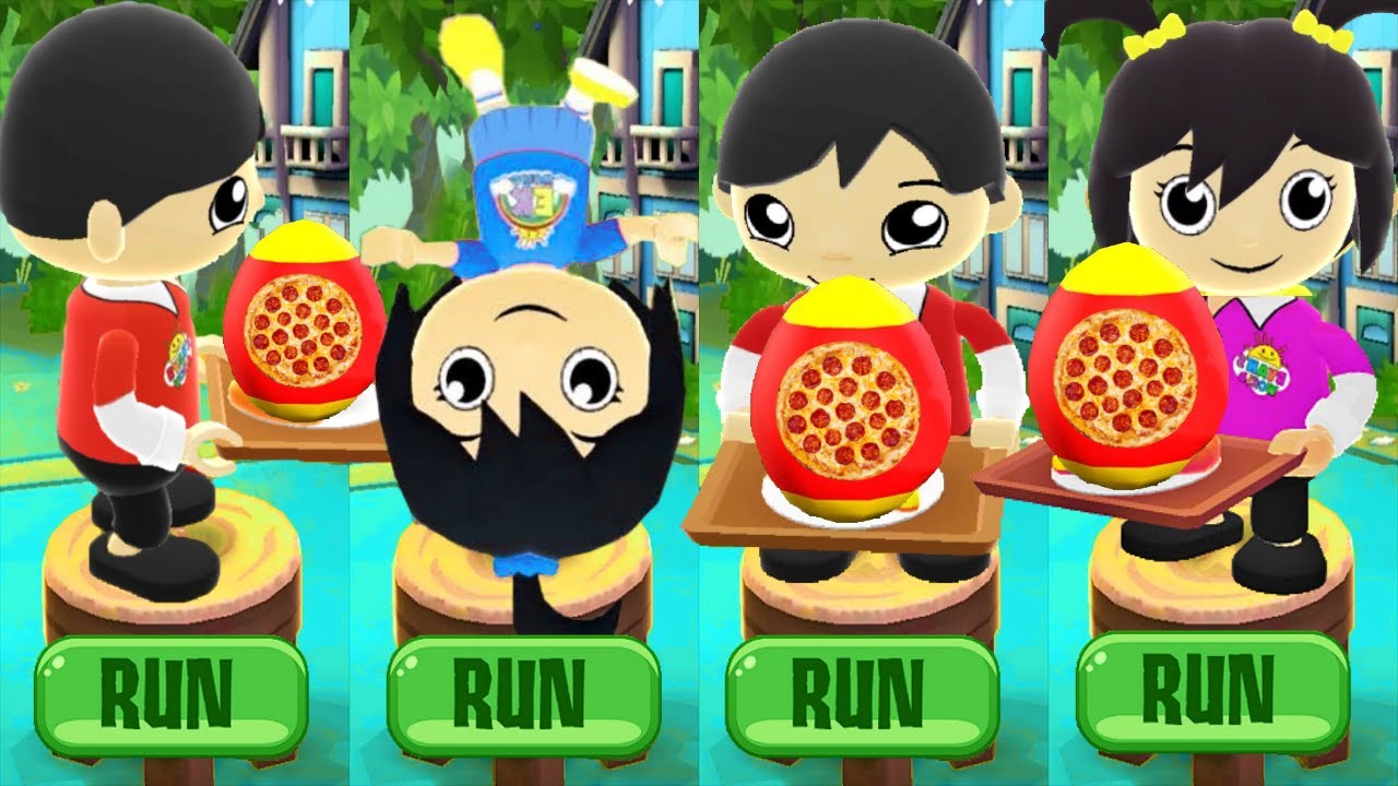 Tag with Twin Sisters Emma & Kate vs Lunchtime Ryan Pizza Mystery ...