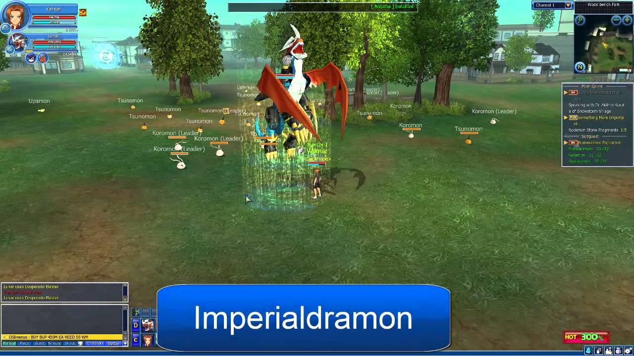 Digimon Masters Online - Veemon (Ex-Veemon Line) Digitationen - YouTube