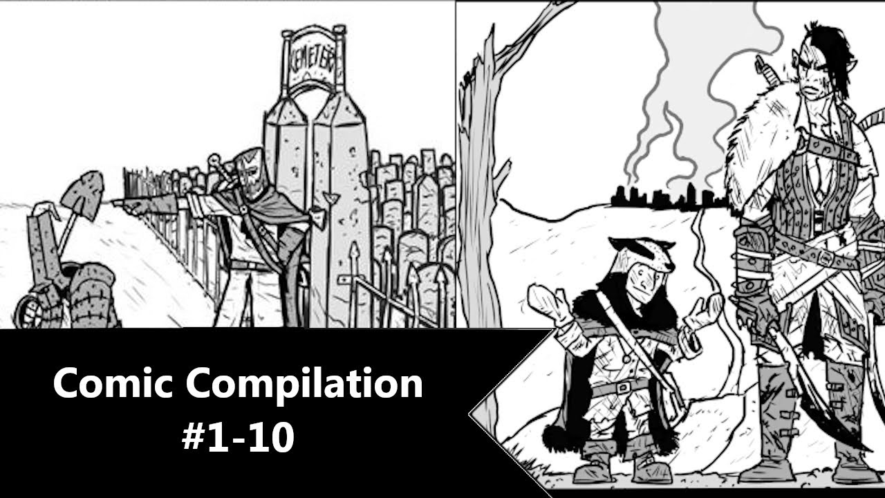 The Weekly Roll #1-10 | A D&D Comic Dub Compilation - YouTube