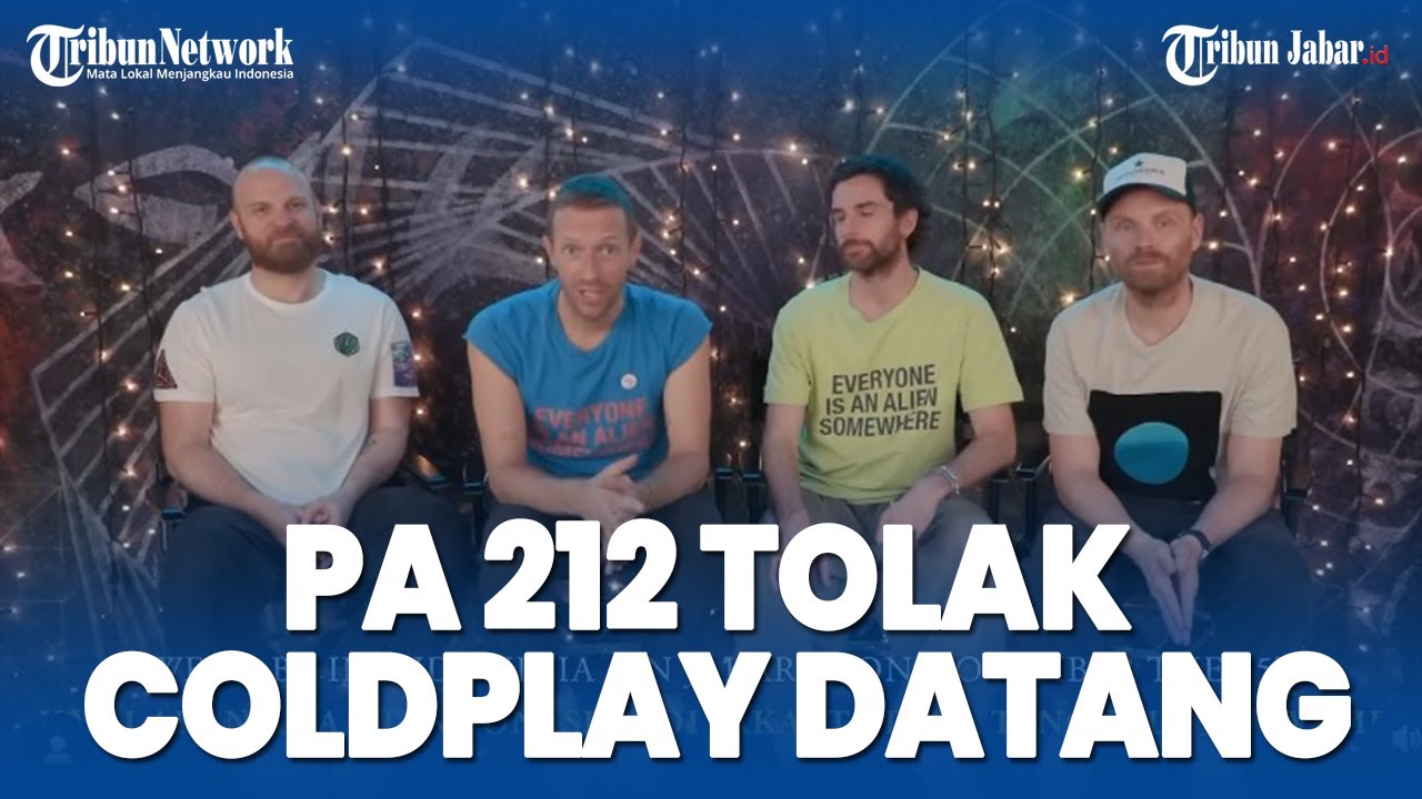 WADUH! PA 212 TOLAK COLDPLAY KONSER DI INDONESIA KARENA DUKUNG LGBT ...