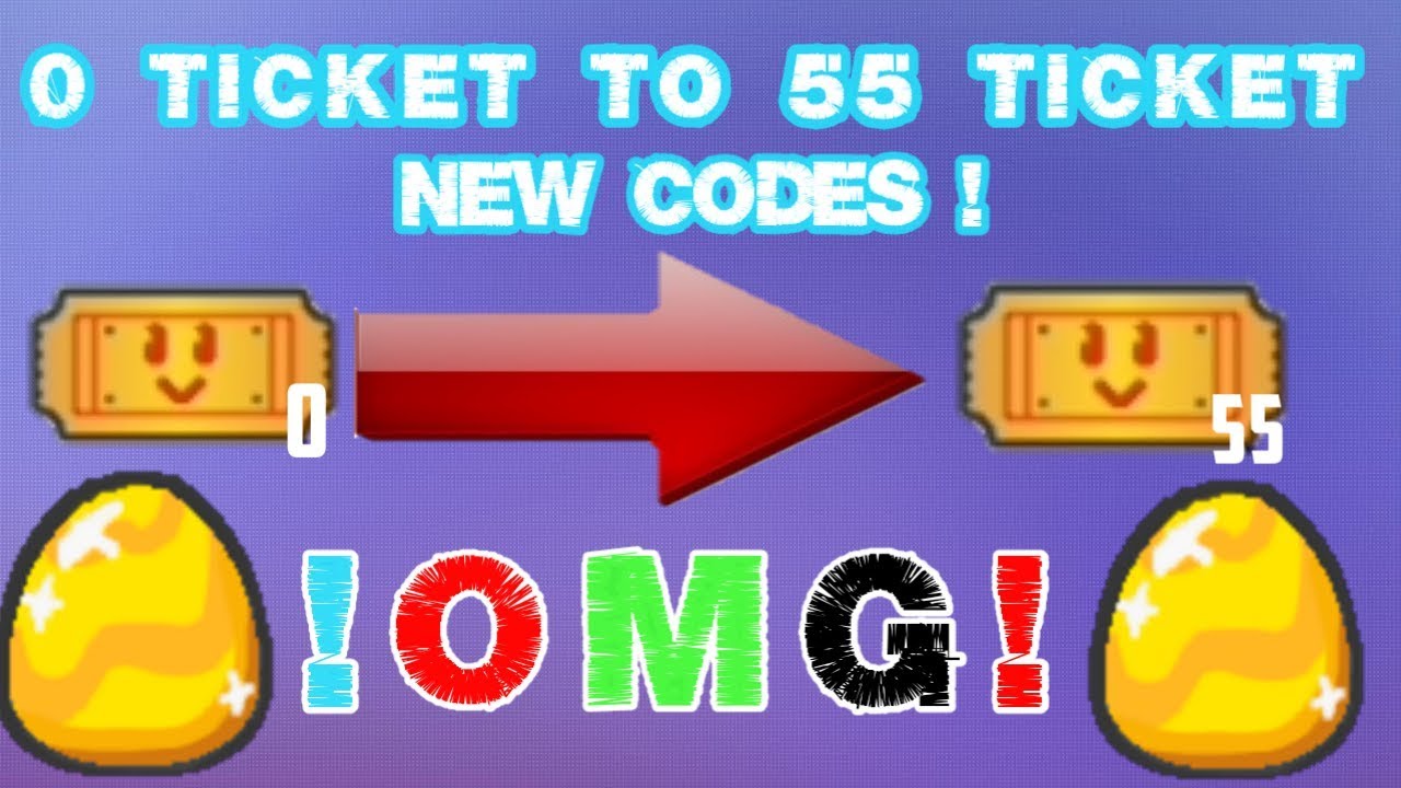 Roblox : Free 55 Tickets | 15 Codes Can Still Be Used - YouTube