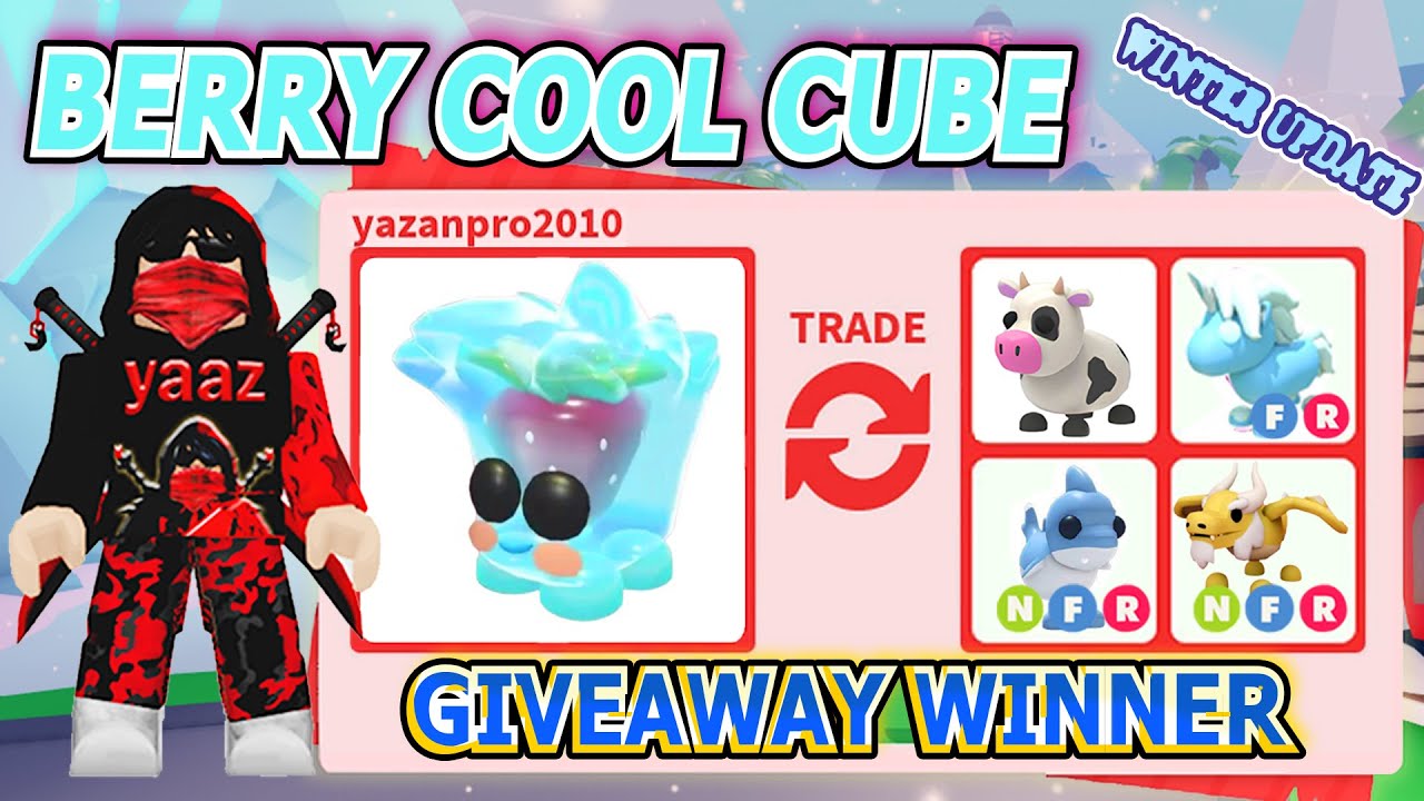 TRADING *NEW* BERRY COOL CUBE 😎🧊 IN THE NEW WINTER UPDATE WEEK 2 ...