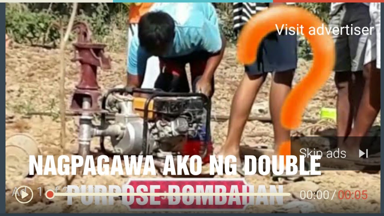 Paggawa ng tubig bombahan/Double purpose - YouTube