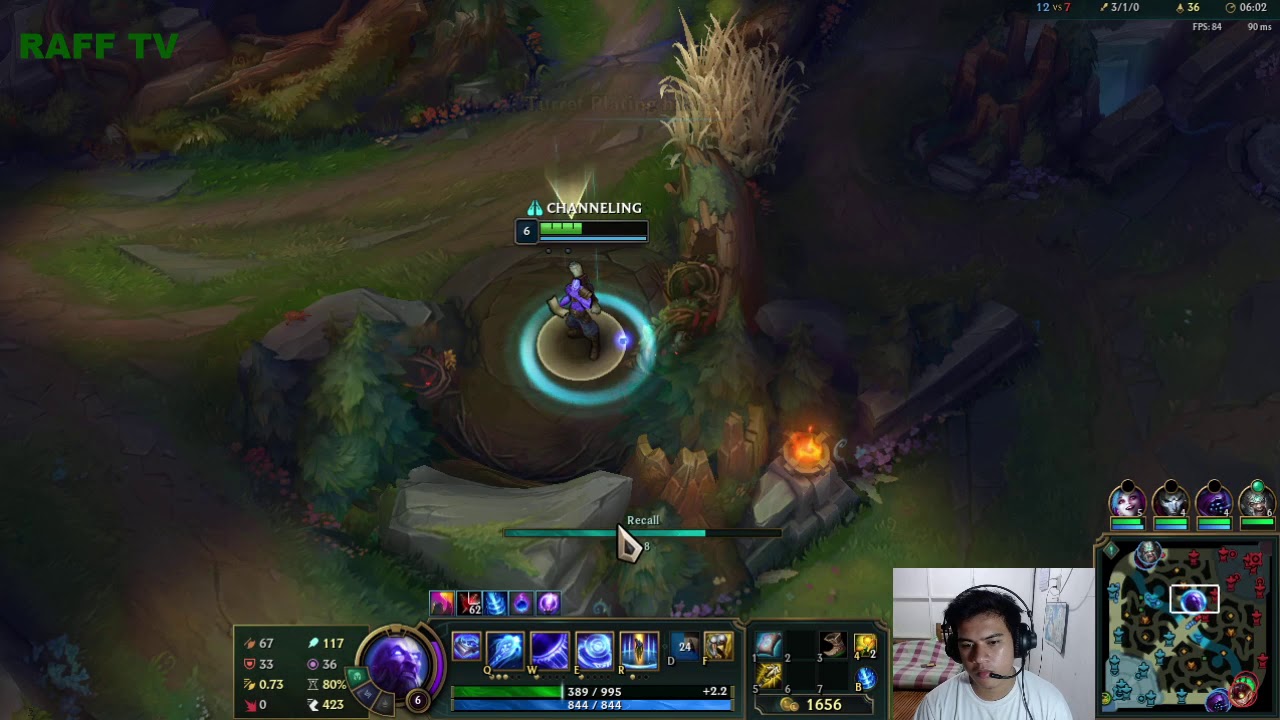 Urf Ryze Full Ability Power-League of Legends PH - YouTube