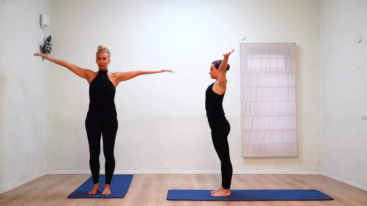 Dance Pilates 2018 - 1 - Warm Up Let's Go - YouTube