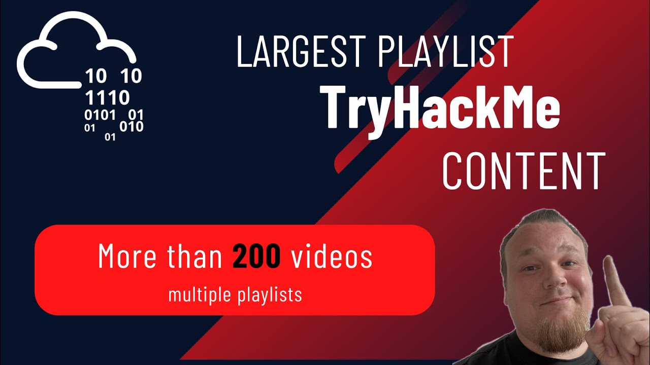 Biggest TryHackMe Playlist - Huge collection - All personal content ...